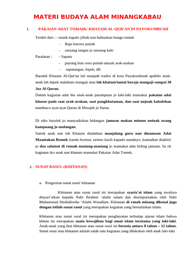 Materi Bam Dan Seni Tari | PDF