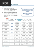 Grade 3 Digraphs 9r3 | PDF