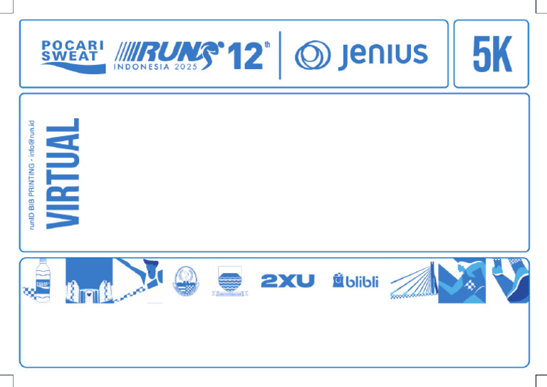 Bib - Pocari Run 2025 | PDF
