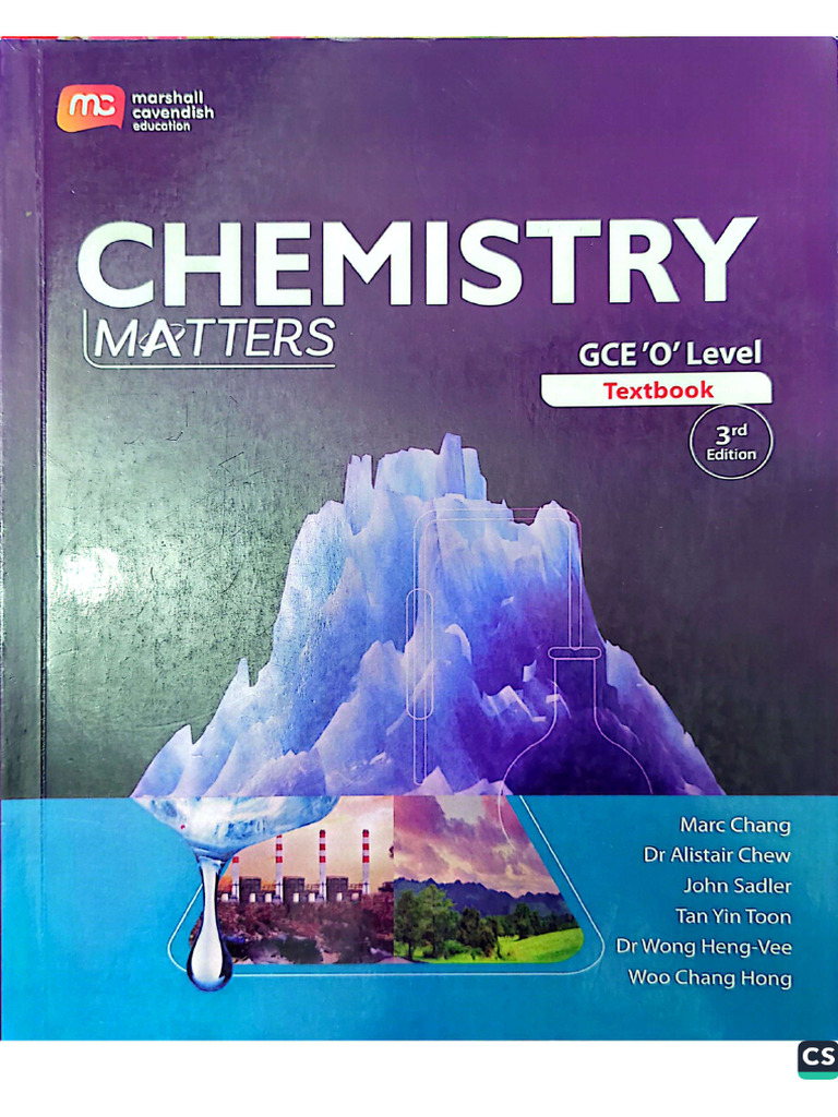 Chemistry Matters Chapter 1 | PDF