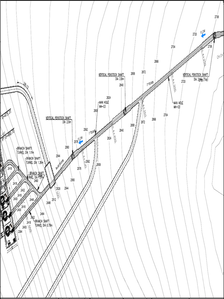 Hydropower Project Drawing Part-2 | PDF