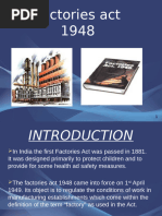 Factories Act 1948 | PDF
