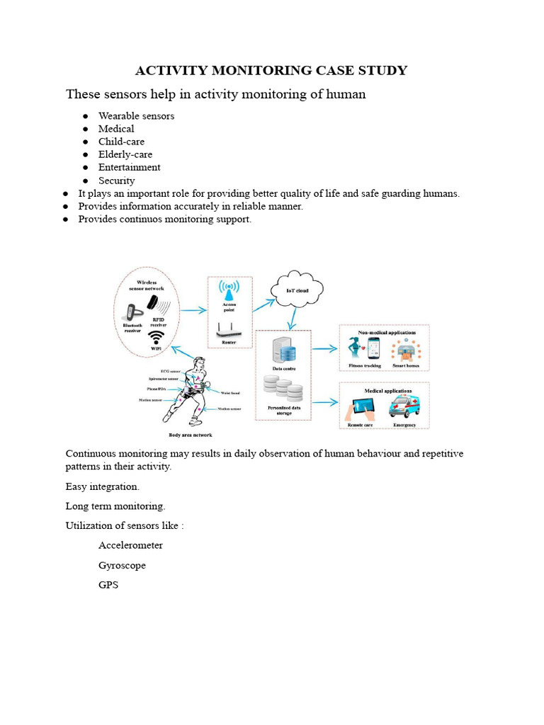 Activity Monitoring with Wearable Sensors | PDF