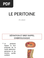 Anatomie des gouttières pariéto-coliques | PDF | Péritoine | Foie