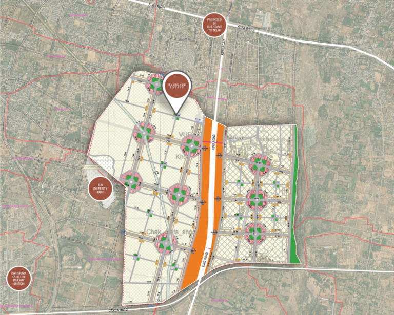 Jaipur Heritage City Plan Agra Road Jaipur | PDF