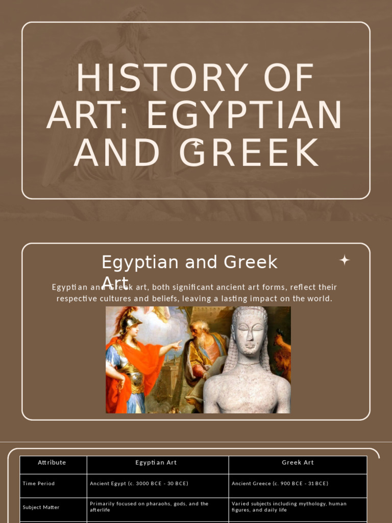 Group 2 - History of Art Egyptian and Greek - PDF Version 1 | PDF ...