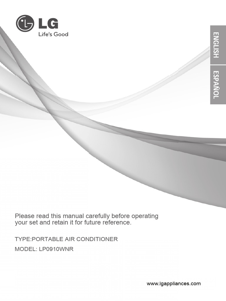 LG LP0910WNR 2012 HDP Owners Manual (Air Conditioner) | PDF | Air ...