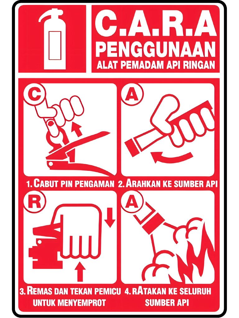 Cara Penggunaan Apar | PDF