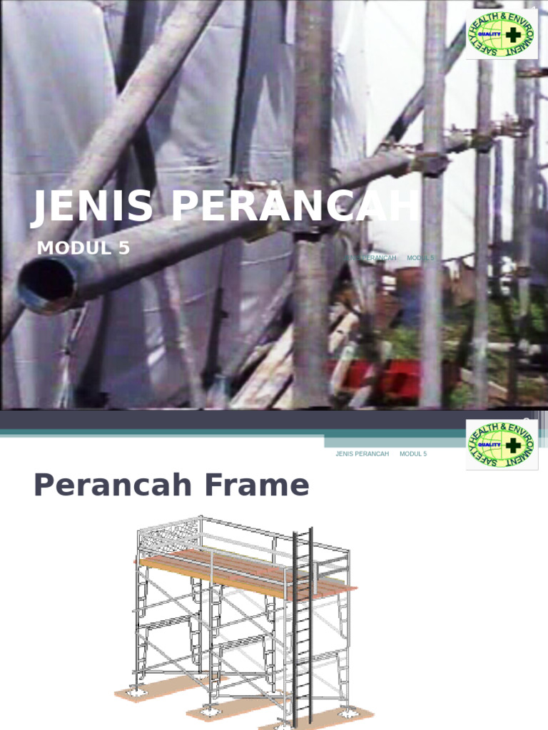 Jenis-Jenis Perancah Scaffolding | PDF