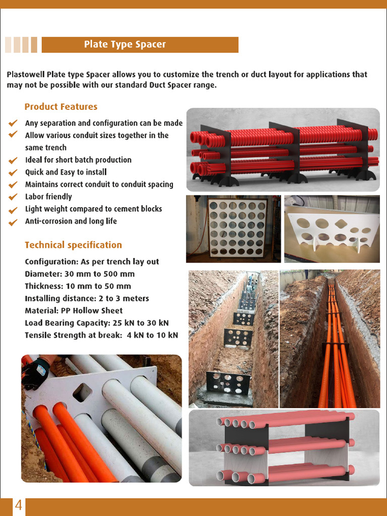 Plastic Pipe Spacers | PDF