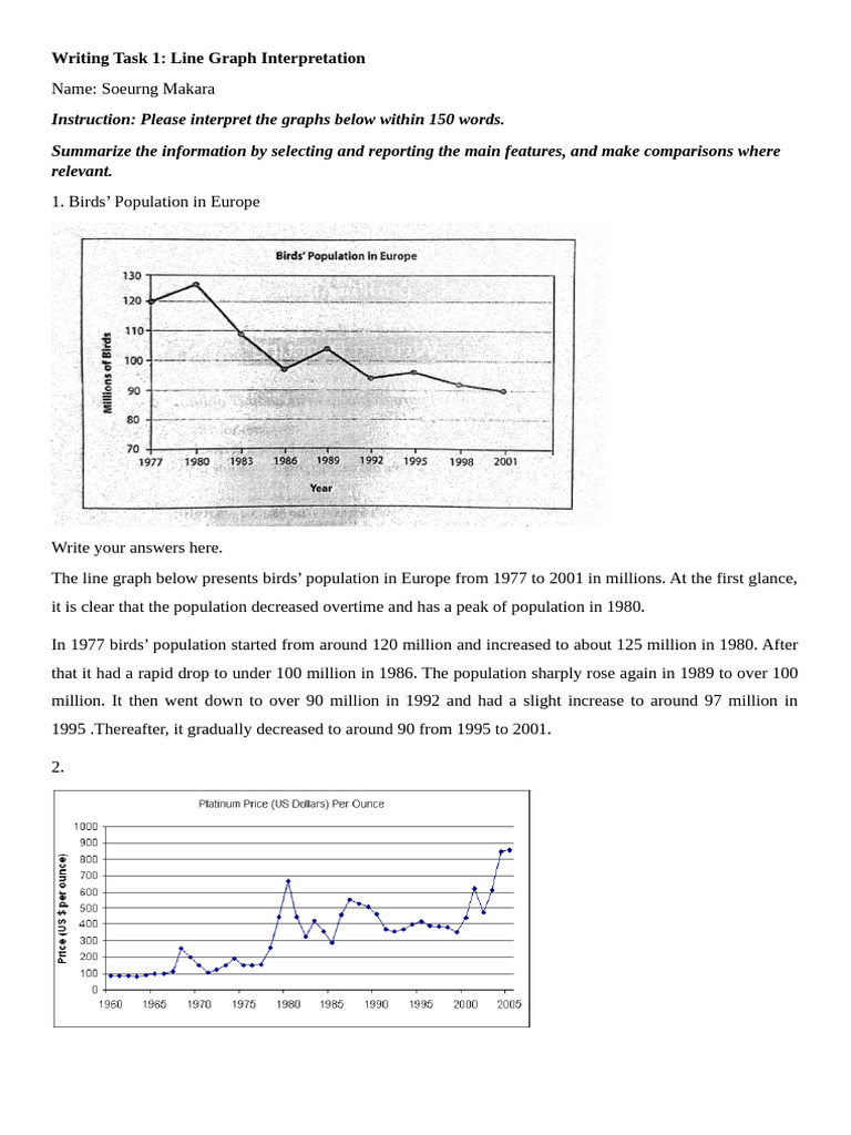 Writing Task 1 | PDF