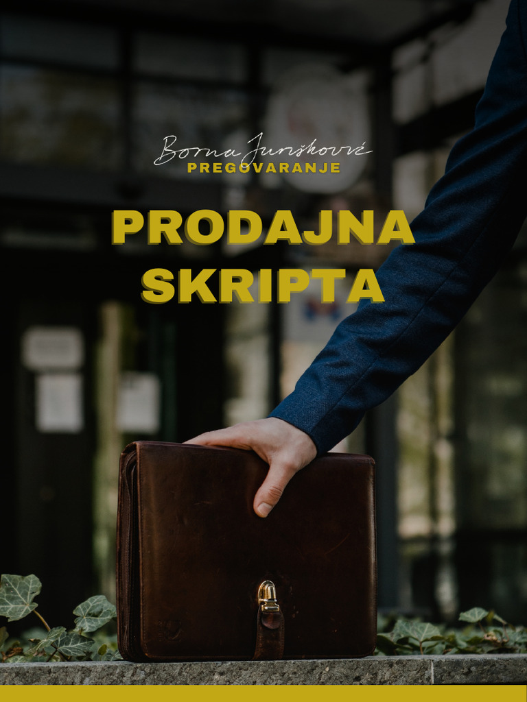 Pregovaranje - Prodajna Skripta | PDF
