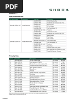 Skoda Kylaq Accessories Price List | PDF | Sports Cars | Rear Wheel ...
