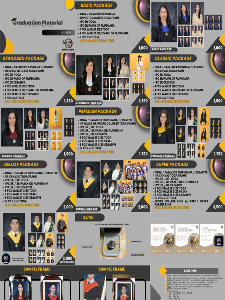 Graduation Package 1 | PDF