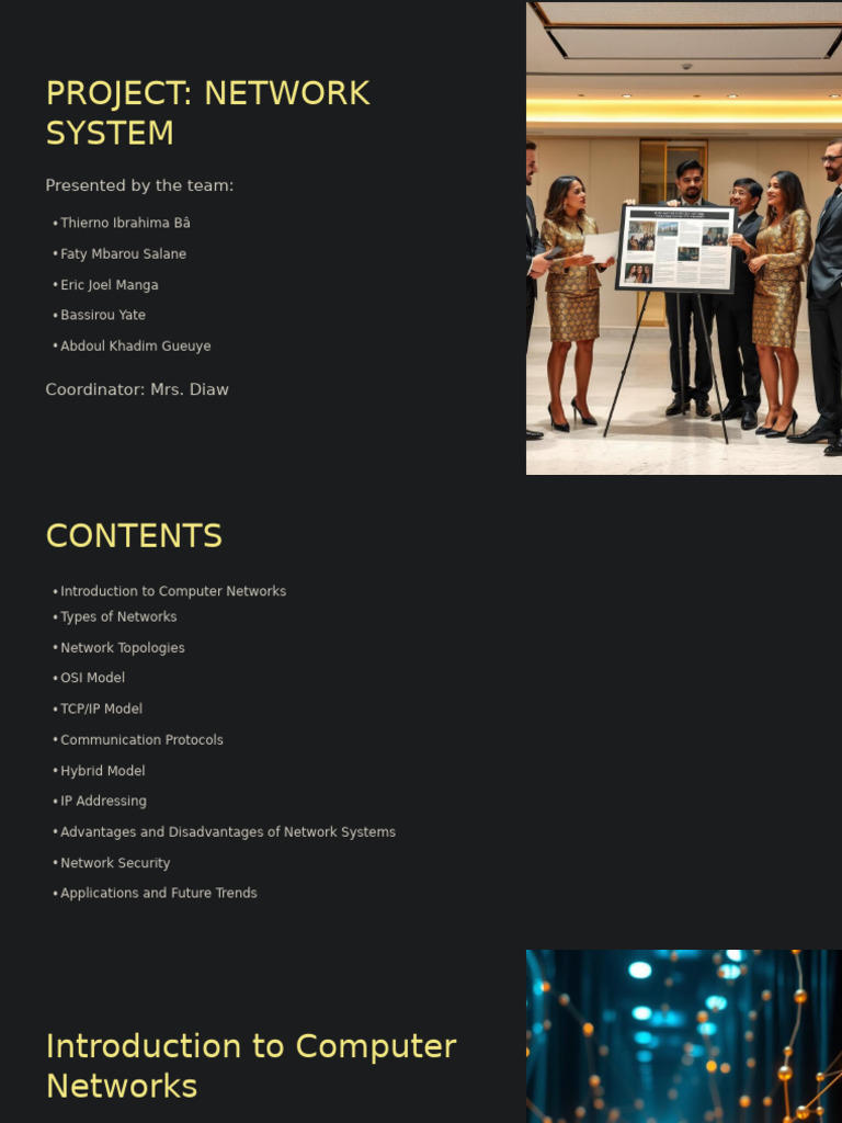 Project Network System | PDF | Computer Network | Internet Protocol Suite