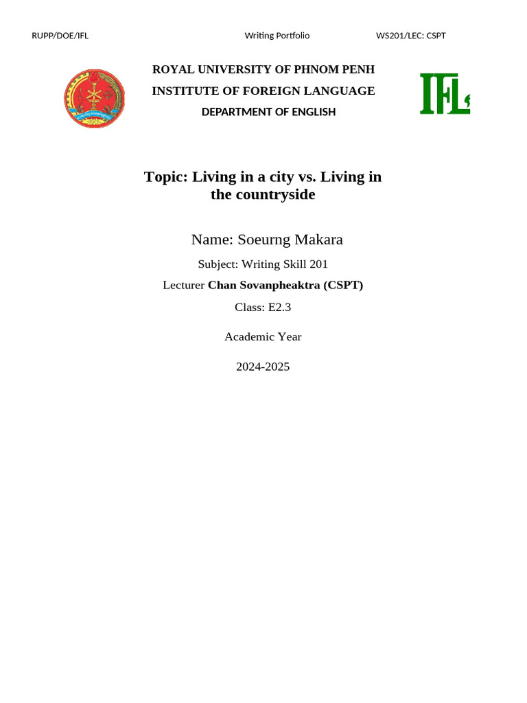 Compare+and+Contrast+Essay Assignment | PDF