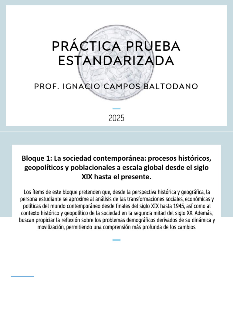 Ignacio Campos Baltodano Pr-Ctica Estandarizada 2025 | PDF | Unión ...