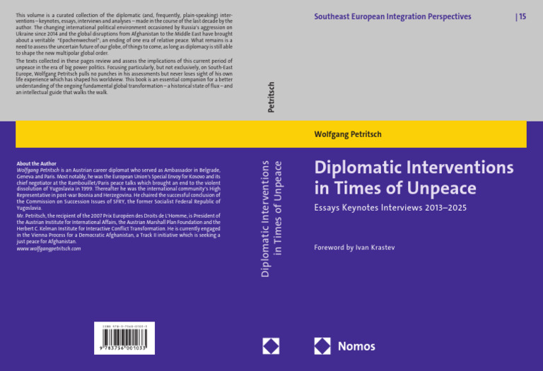 2025 Nomos SEIP Volume 15 | PDF | Diplomacy | Global Politics