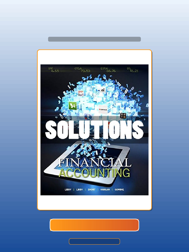 Financial Accounting Canadian 5 Ed Libby | PDF | Multiple Choice