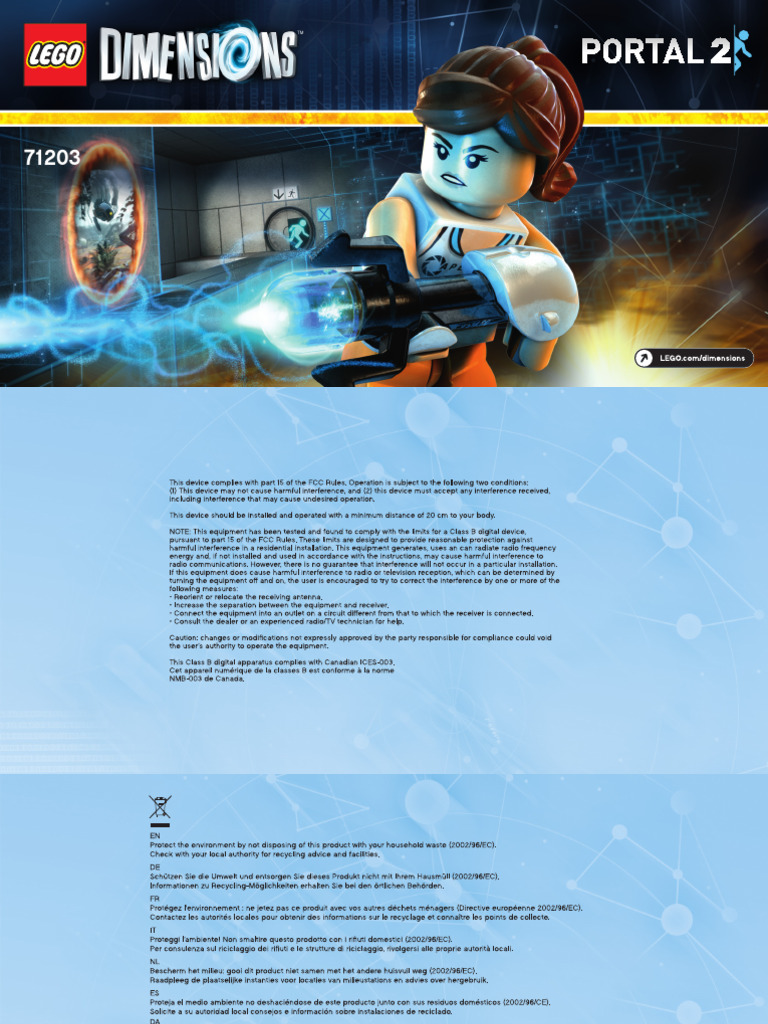 Companion Cube Lego Instruction | PDF