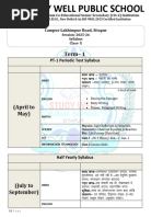 Class X - Split Syllabus 2025-26 | PDF | Chemistry | Databases