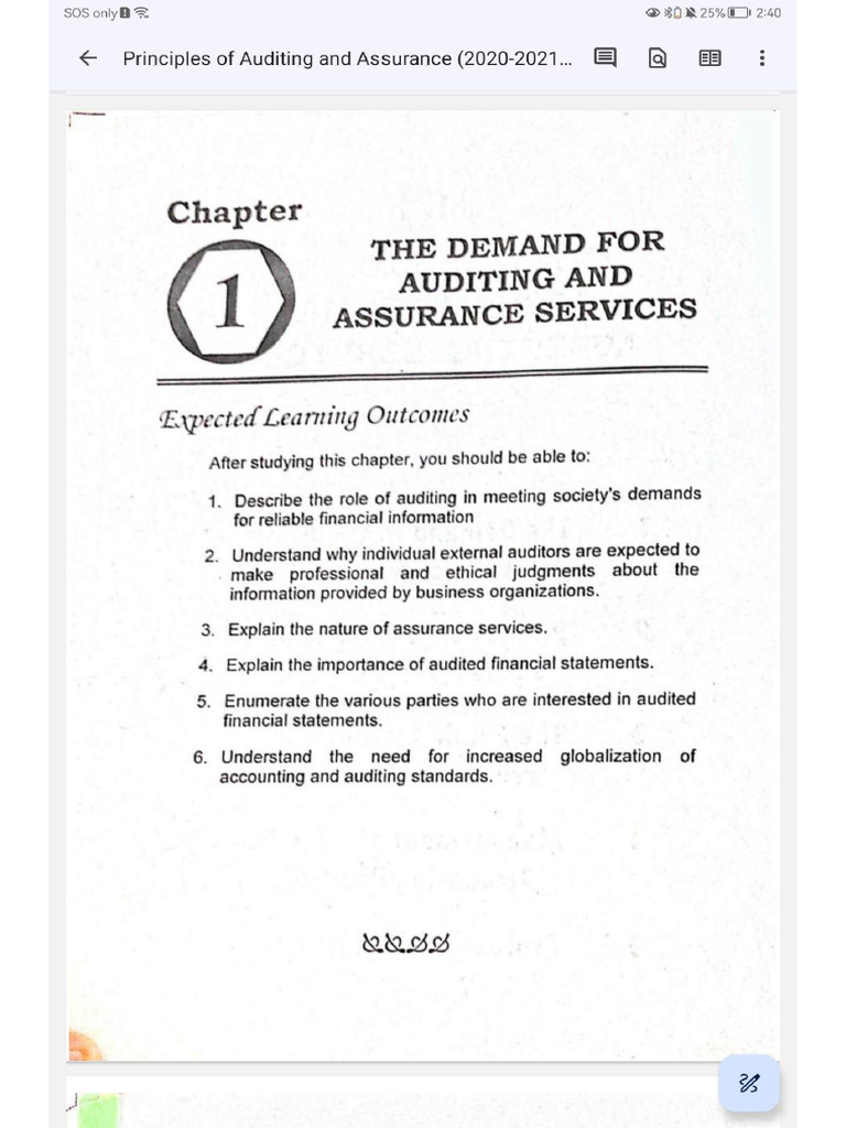 Audit Theory CH 1-4-Compressed | PDF