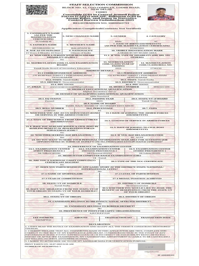 Application | PDF