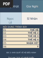 Final Tim Hieu Lich Su Phat Trien Cua He Dieu Hanh | PDF