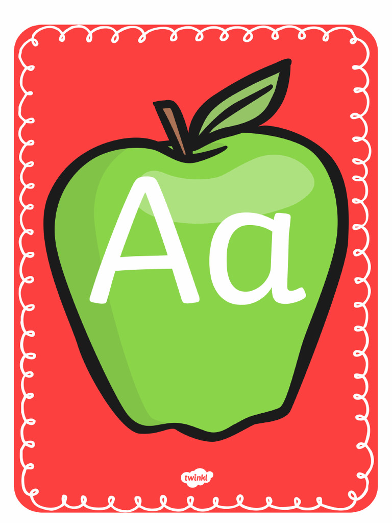 Alphabet Display A4 Posters | PDF