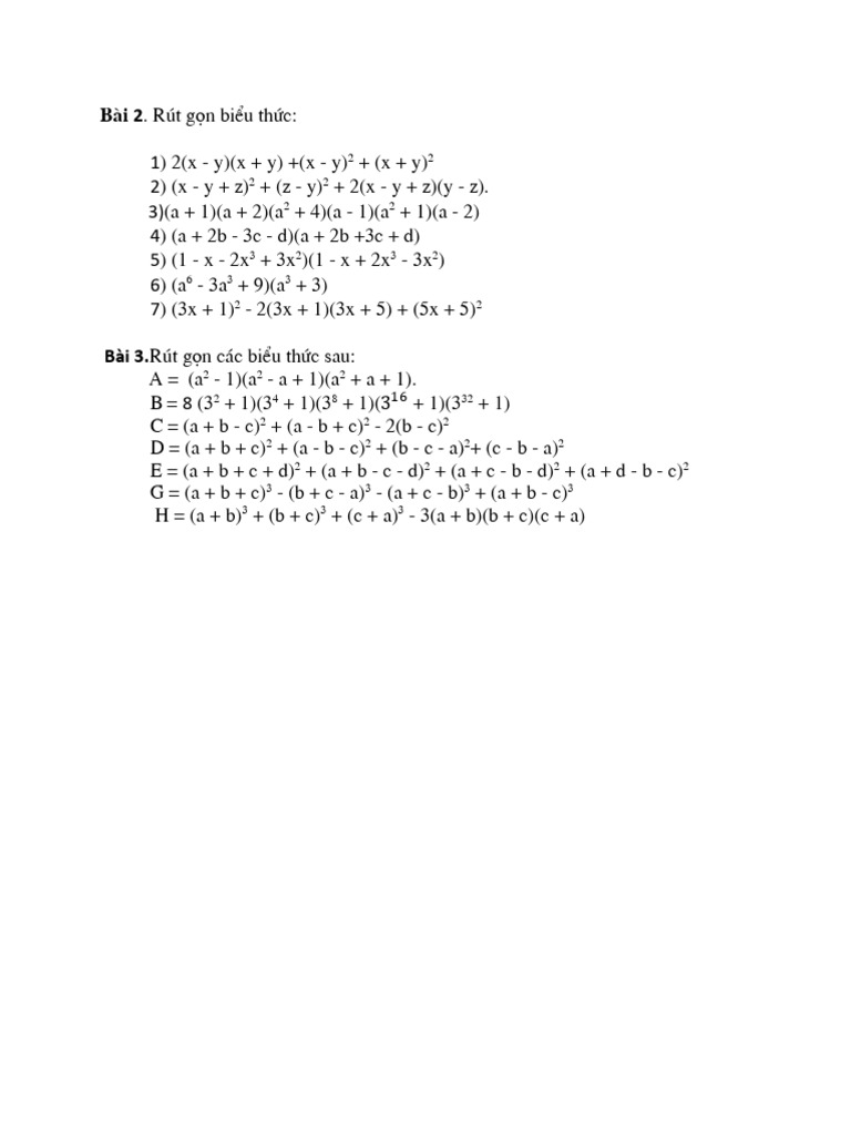 Bài tập vê HDT | PDF