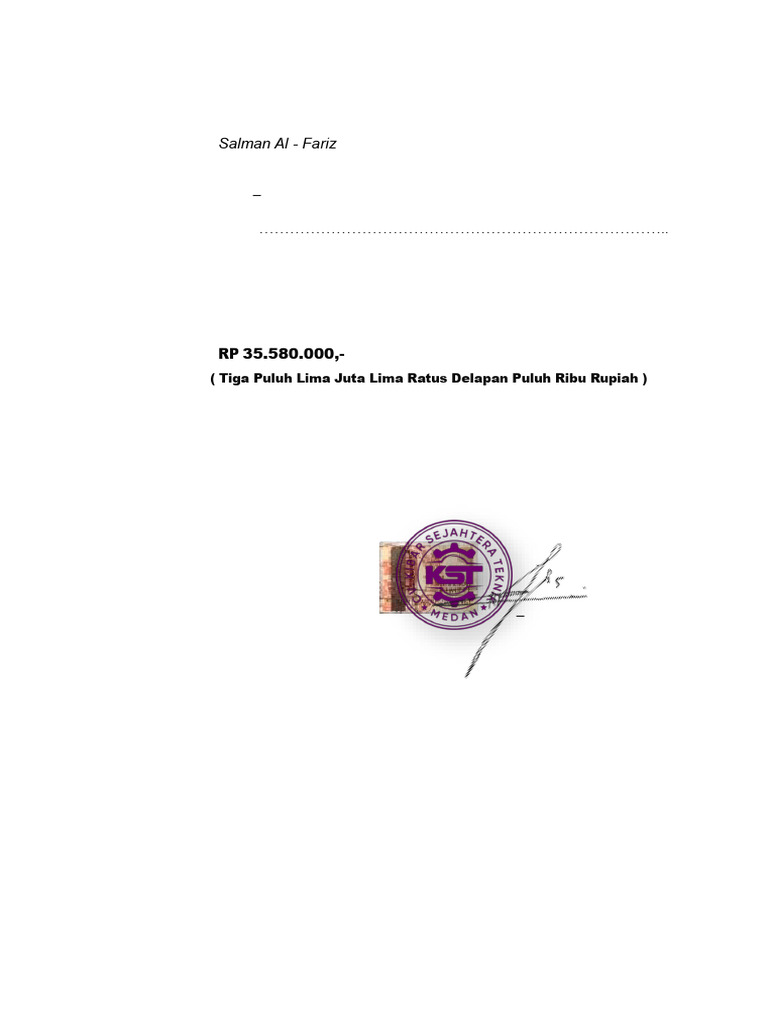 Surat Permohonan Transfer Acc | PDF