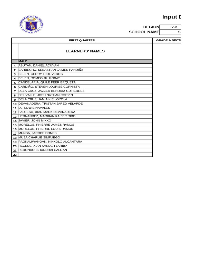 Grade 1 1st Quarter Matatag | PDF