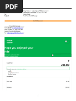 Grab Receipt Sample for Philippines | PDF