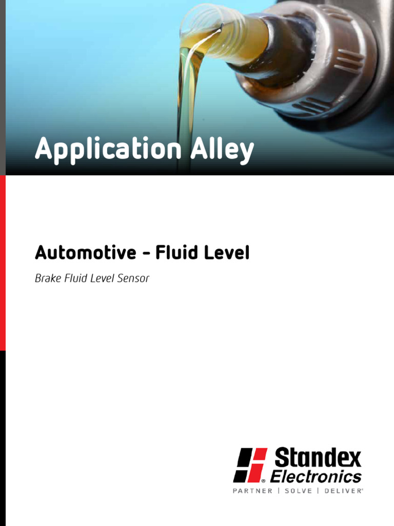 Application Alley Automotive - Brake Fluid Level Sensor1 | PDF | Brake | Switch