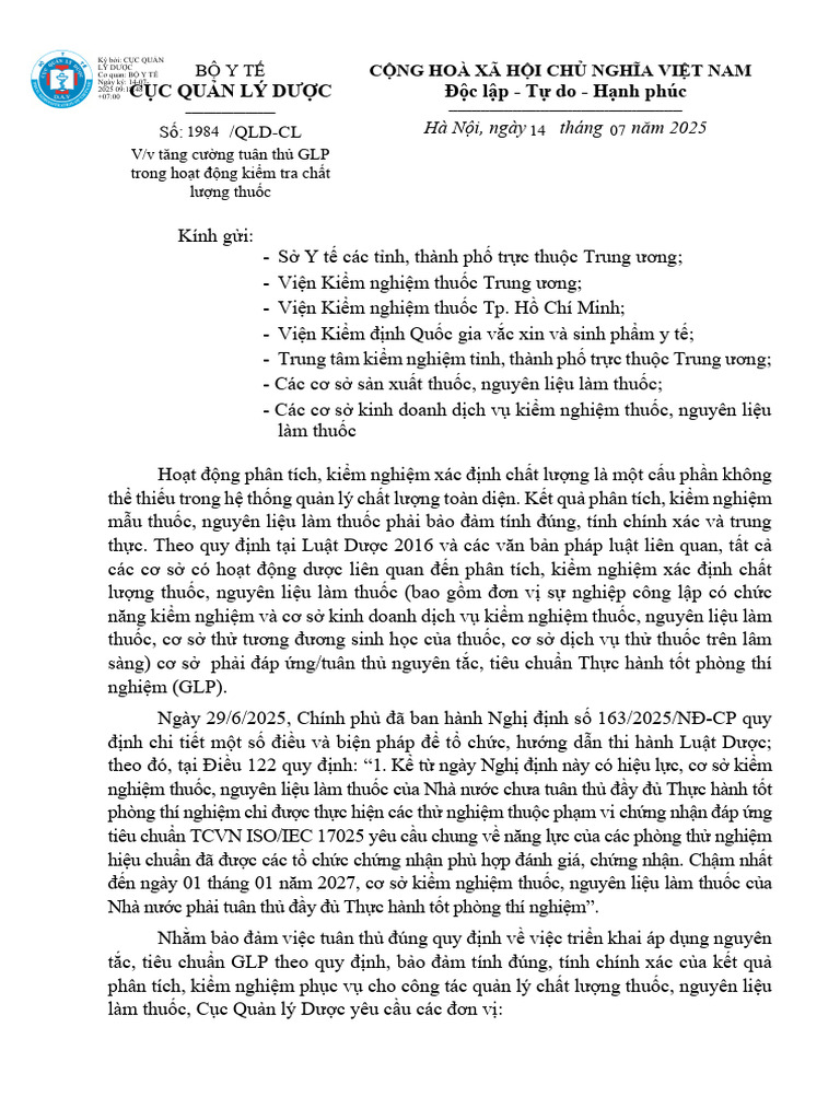Công V N V T NG C NG GLP 11.7.2025 - V.signed | PDF