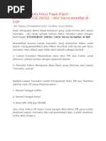 Cara Membuat Nota Retur di Coretax | PDF