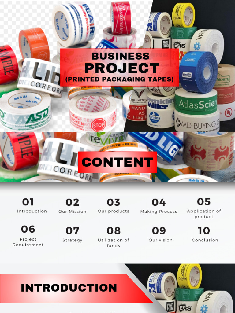 Printed Packaging Tapes | PDF | Brand | Business