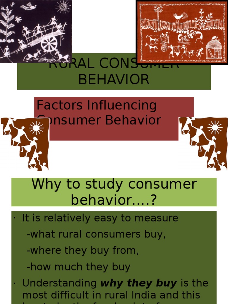 Rural Consumer Behavior | PDF | Consumer Behaviour | Norm (Social)