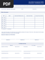 Bdo Service Slip Final 1 | PDF | Cheque | Payments
