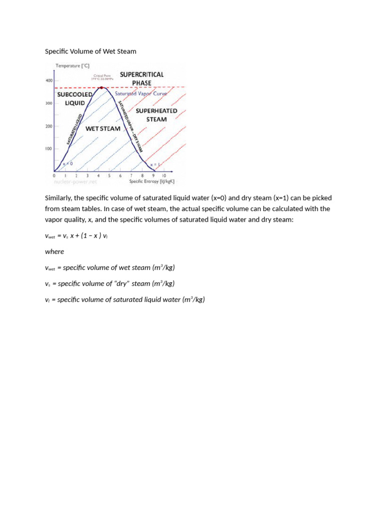 Steam and Steam Tables | PDF