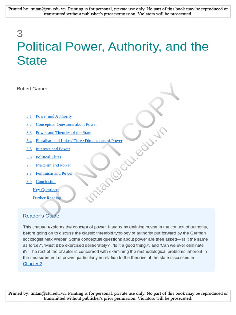 03 04 Oxford University Press - Introduction To Politics | PDF