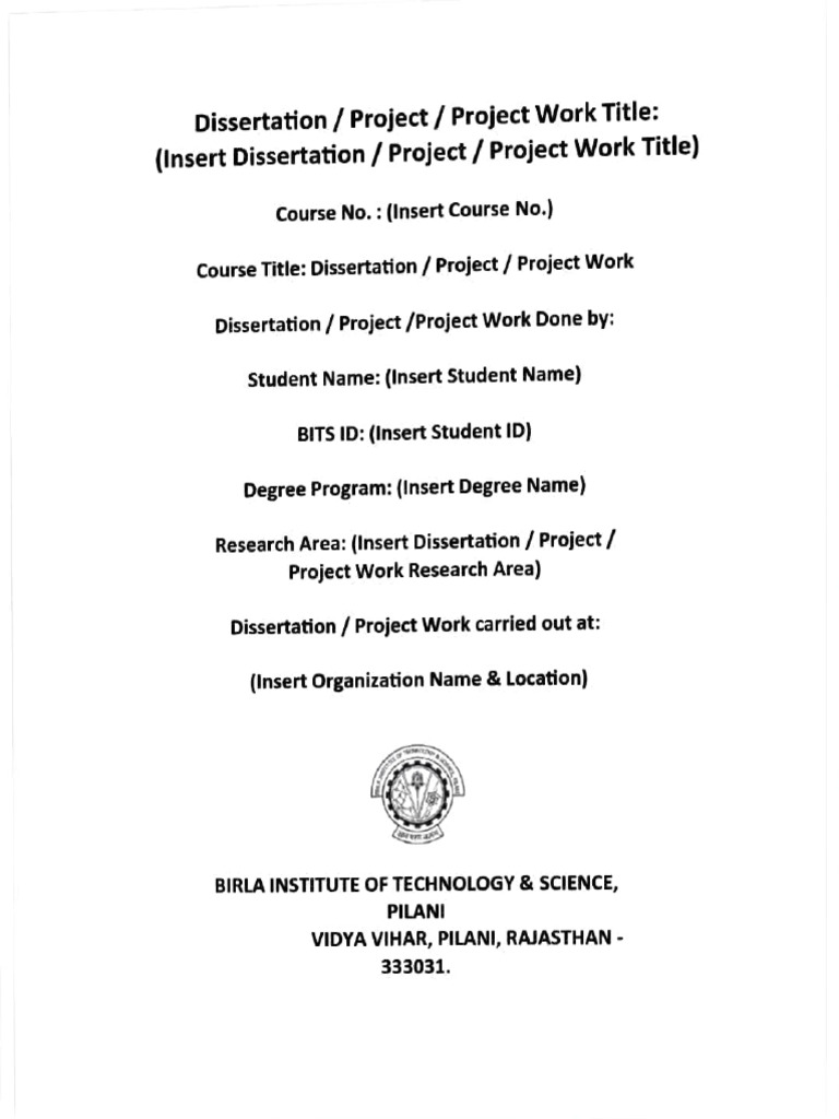 Sample - Project Abstract - Outline Report | PDF | Thesis | Cognitive ...