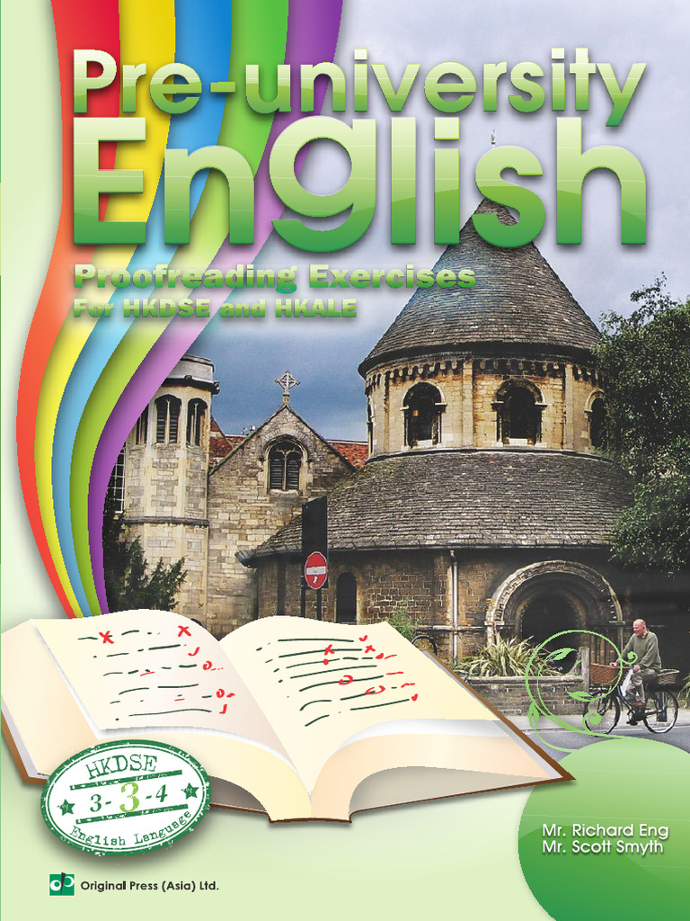 Pre-University English Proofreading Exercises For HKDSE and HKALE ...