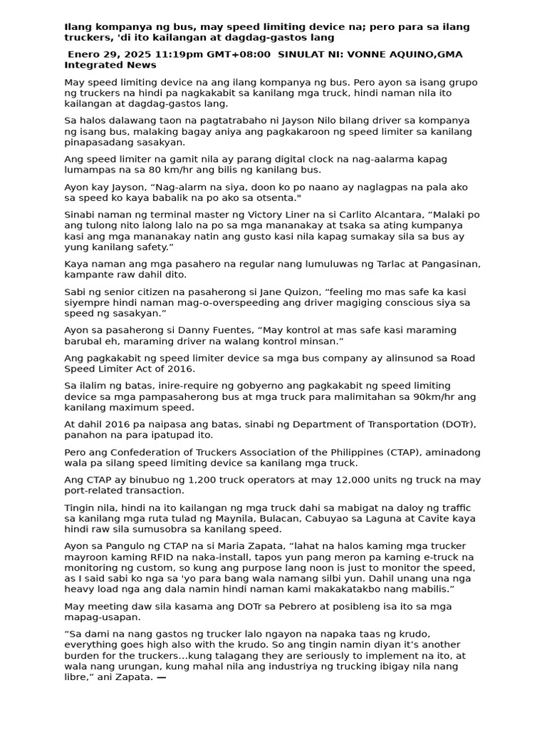 Copyreading Filipino Exercise 27 | PDF