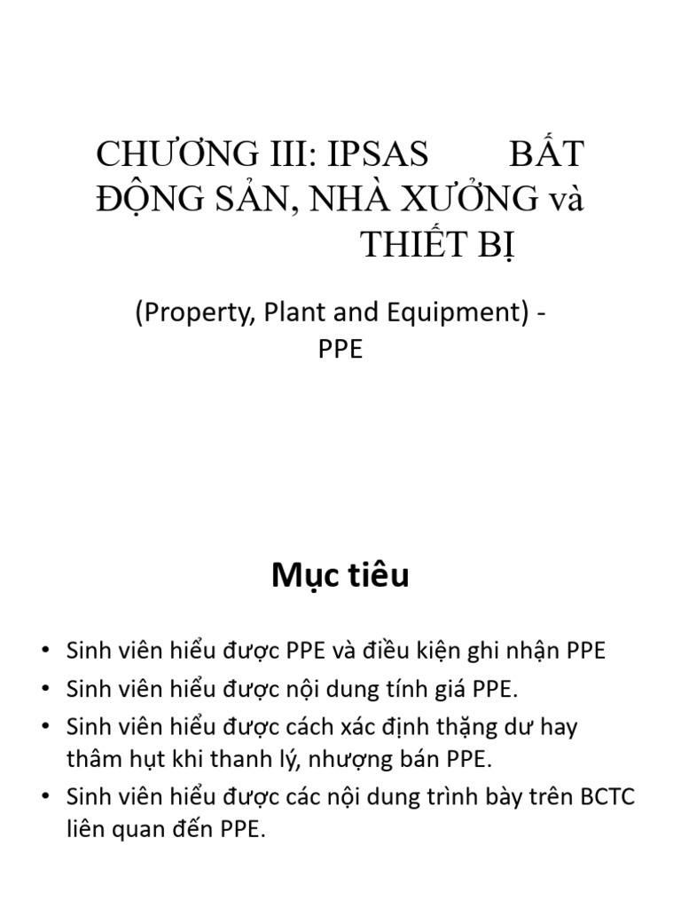 Slide. IPSAS 17. SV | PDF