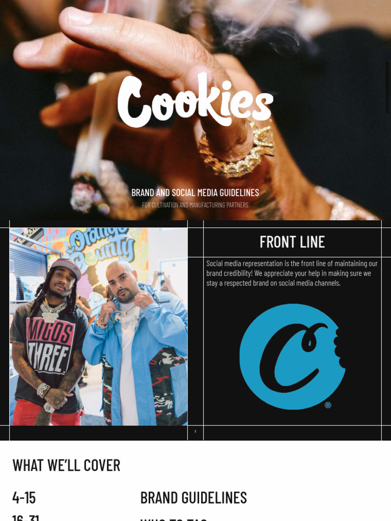 Cookies - Brand Guidelines | PDF | Promotion And Marketing Communications