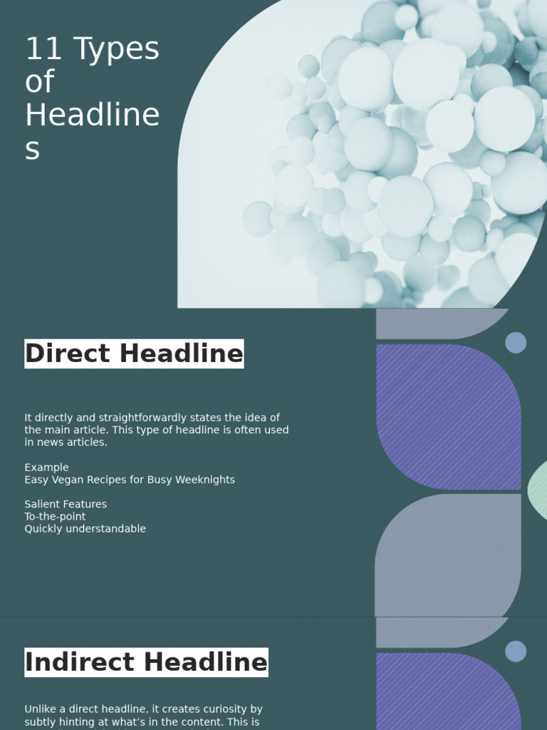 11 Types of Headlines | PDF | Cognition | Behavioural Sciences