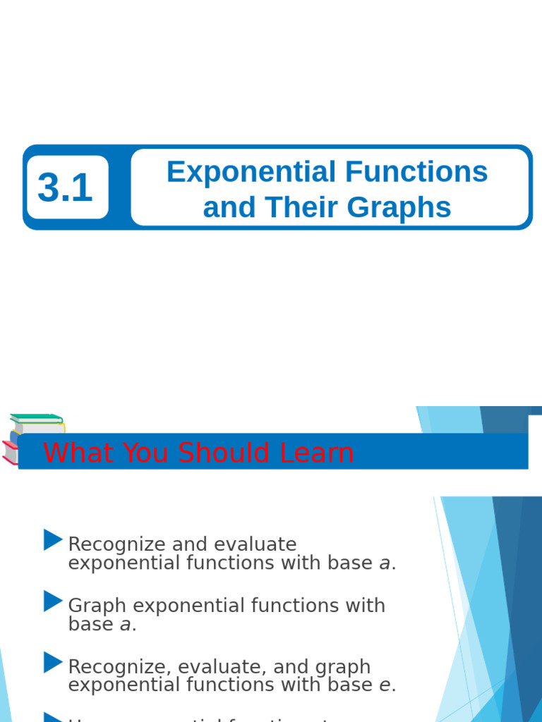 Exponential Functions | PDF | Function (Mathematics) | Exponential Function
