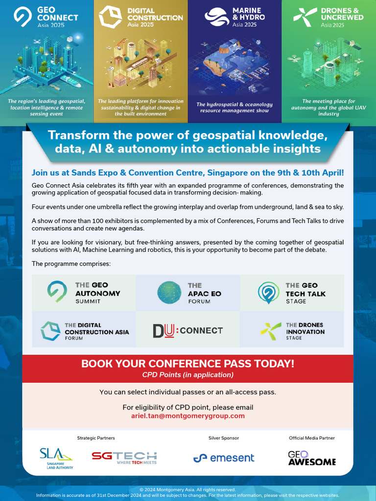 GCA2025 Conference Brochure | PDF | Lidar | Artificial Intelligence