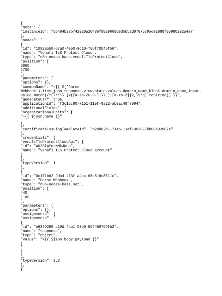 Venafi Cloud Slack Cert Bot | PDF | Parameter (Computer Programming) | Software